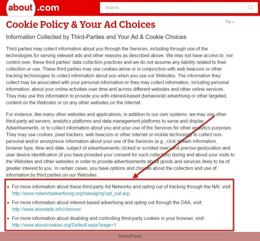 Privacy Policy for Pinterest Advertising - TermsFeed