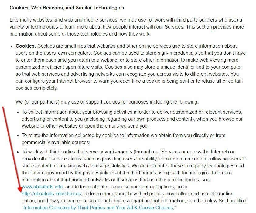 Privacy Policy for Pinterest Advertising - TermsFeed
