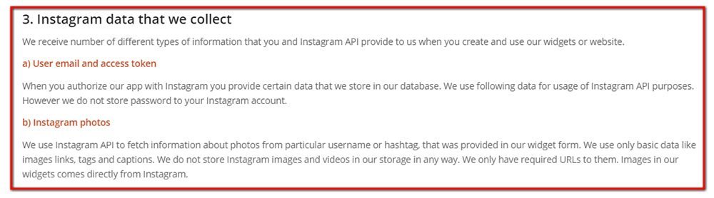 Privacy Policy URL for Instagram - TermsFeed