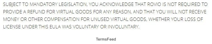 Using All-Caps in Legal Agreements - TermsFeed