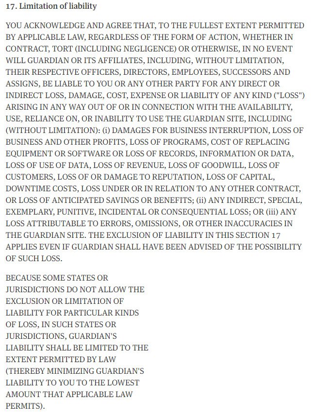 Using All-Caps in Legal Agreements - TermsFeed