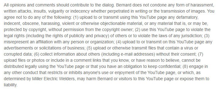 YouTube Disclaimers and How to Draft Them - TermsFeed