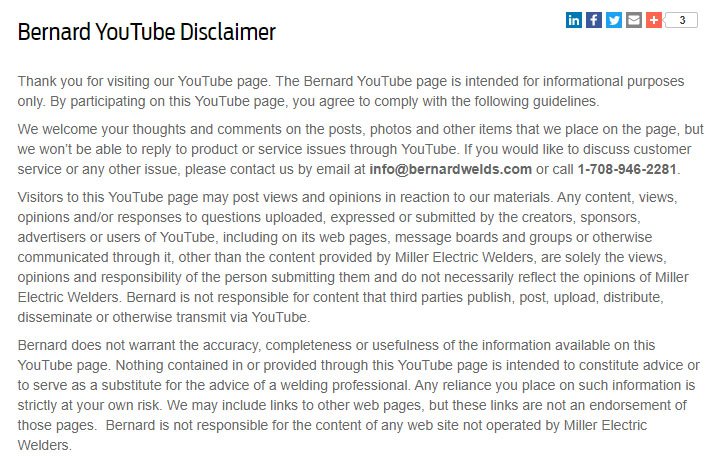 YouTube Disclaimers and How to Draft Them - TermsFeed